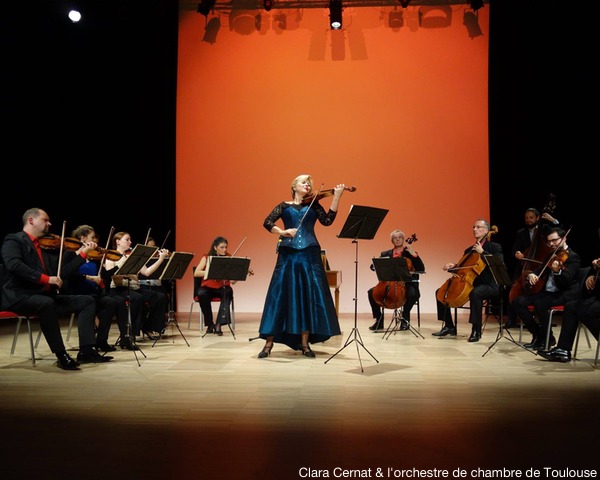 CLARA CERNAT (violonist) Biography